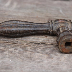 Antique Iron Window Handle / Ancient Window Olive / Window Knob With ...