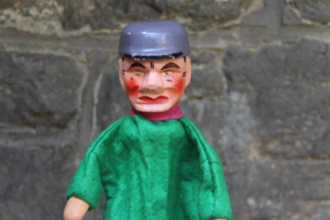 Antique Hand Puppet Man With Helmet Hand Carved Vintage 30s Germany - Etsy