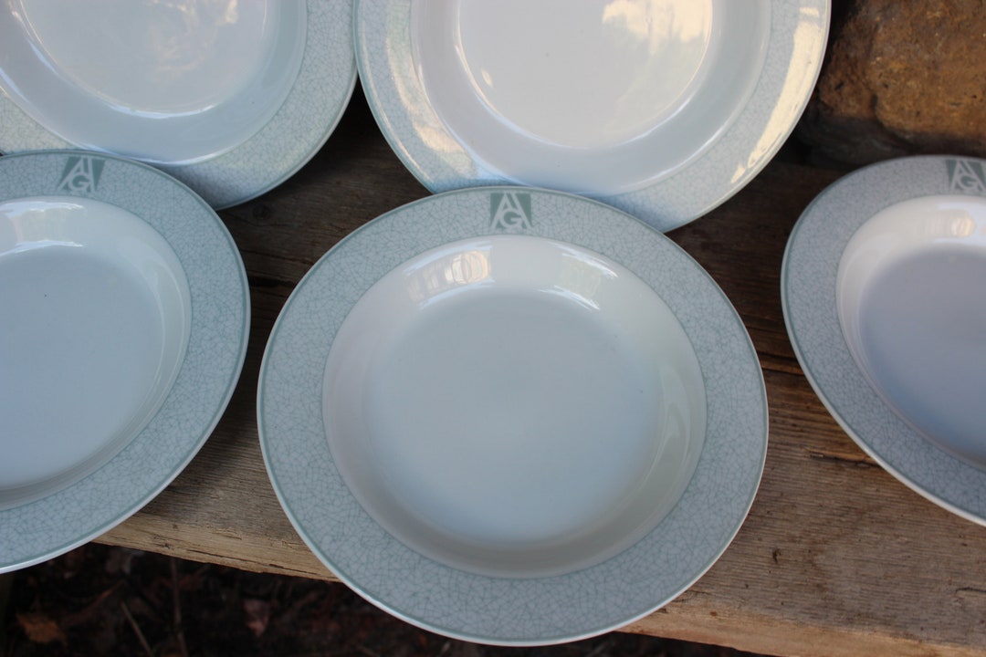 5 DDR Soup Plates With Logo Kahla Porcelain 70s 80s DDR GDR - Etsy