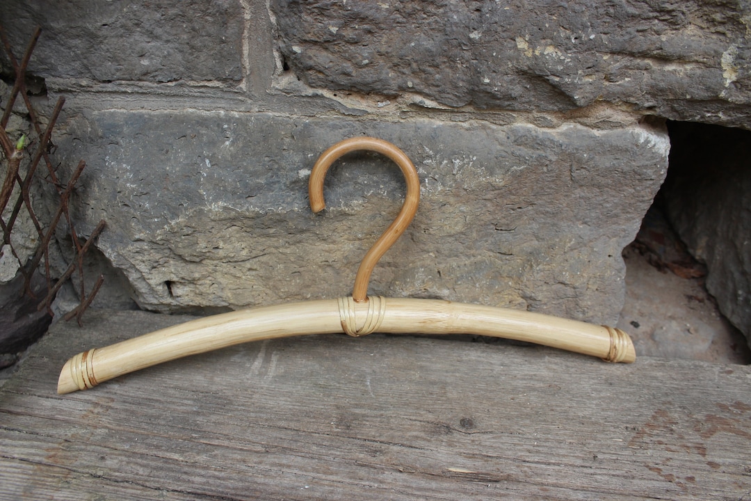 Bamboo Clothes Hangers Vintage 70s 80s - Etsy
