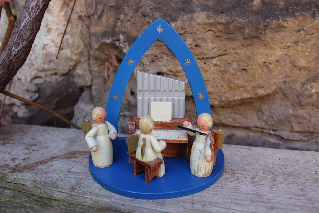 Old Angel Orchestra Music Band Erzgebirge Vintage 50s 60s - Etsy