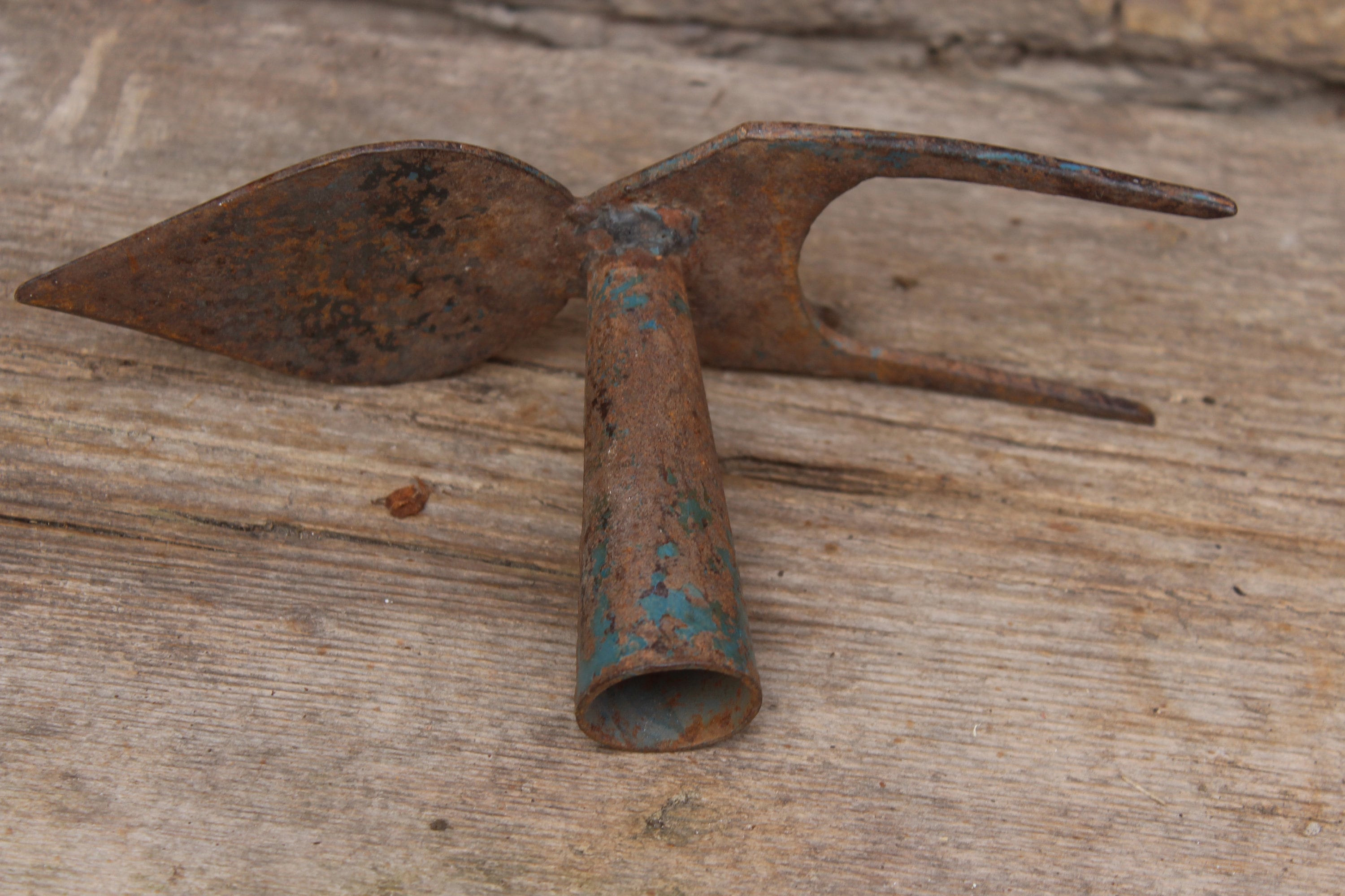 Small Hoe / Garden Hoe / Hoe Head / Vintage Garden Tool / 1950s 1960s ...