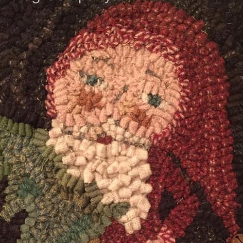 Star Rug Company jingle Santa Rug Hooking Pattern - Etsy