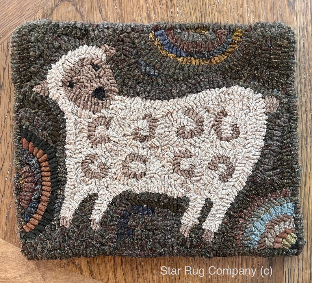 Star Rug Company ~ Primitive Sheep ~primitive Rug Hooking Pattern - Etsy