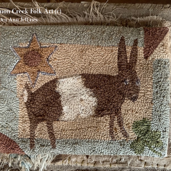 Star Rug Company Spring Robin Primitive Rug Hooking Pattern - Etsy