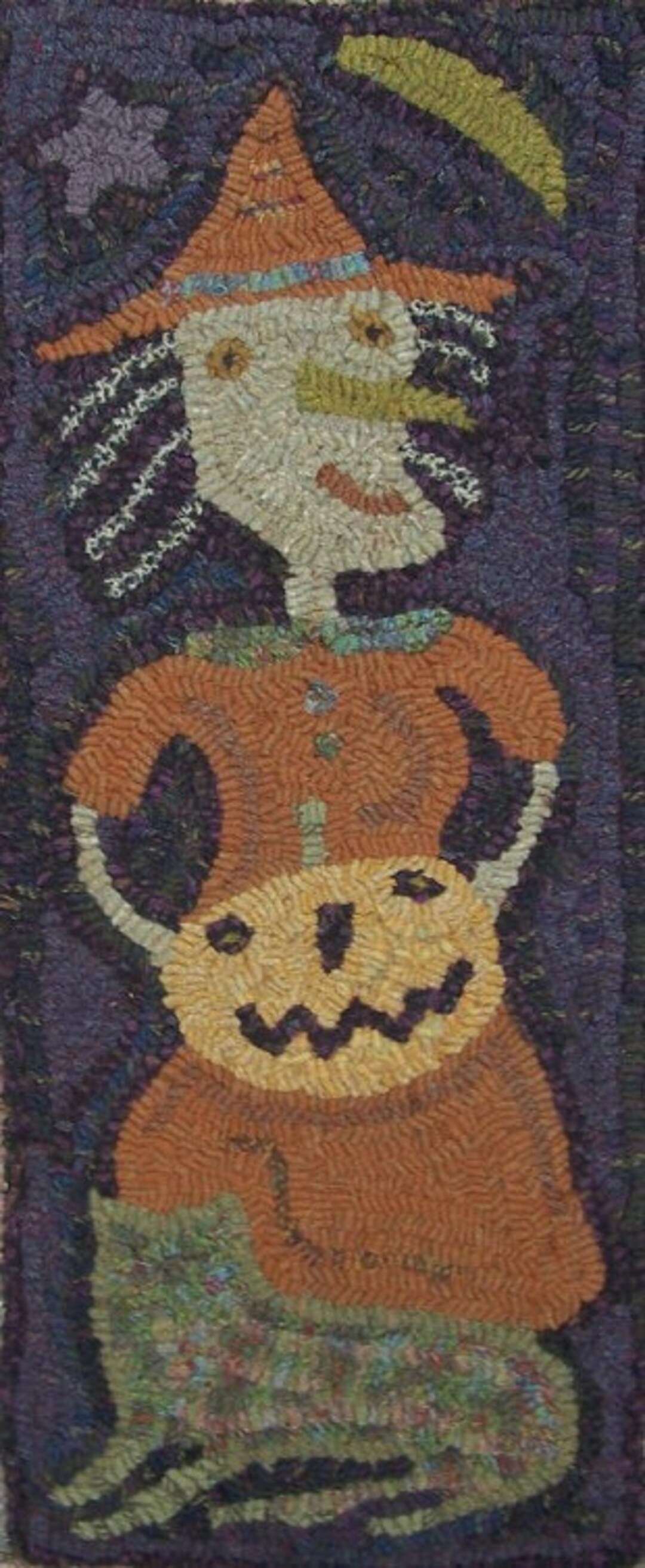 Star Rug Company ~freida the Friendly Witch Hooking Pattern - Etsy