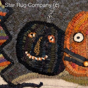 Star Rug Company ~triple Jack Rug Hooking Pattern - Etsy