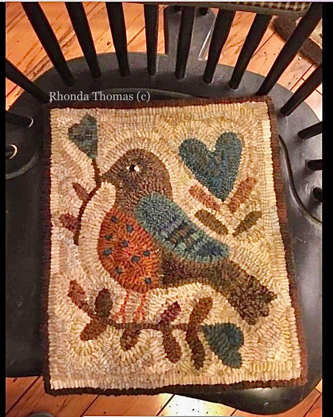 Sweet Spring - A Rhonda Thomas Original Primitive Rug Hooking Pattern ...