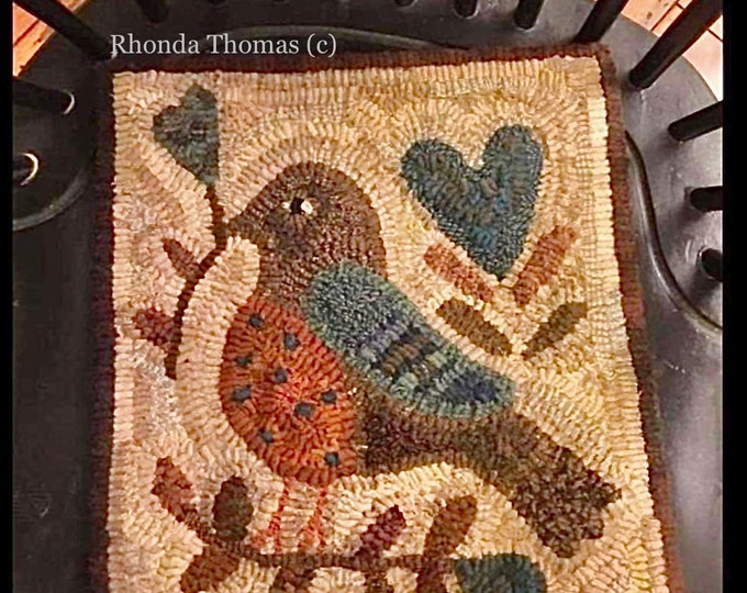Sweet Spring - A Rhonda Thomas Original Primitive Rug Hooking Pattern ...