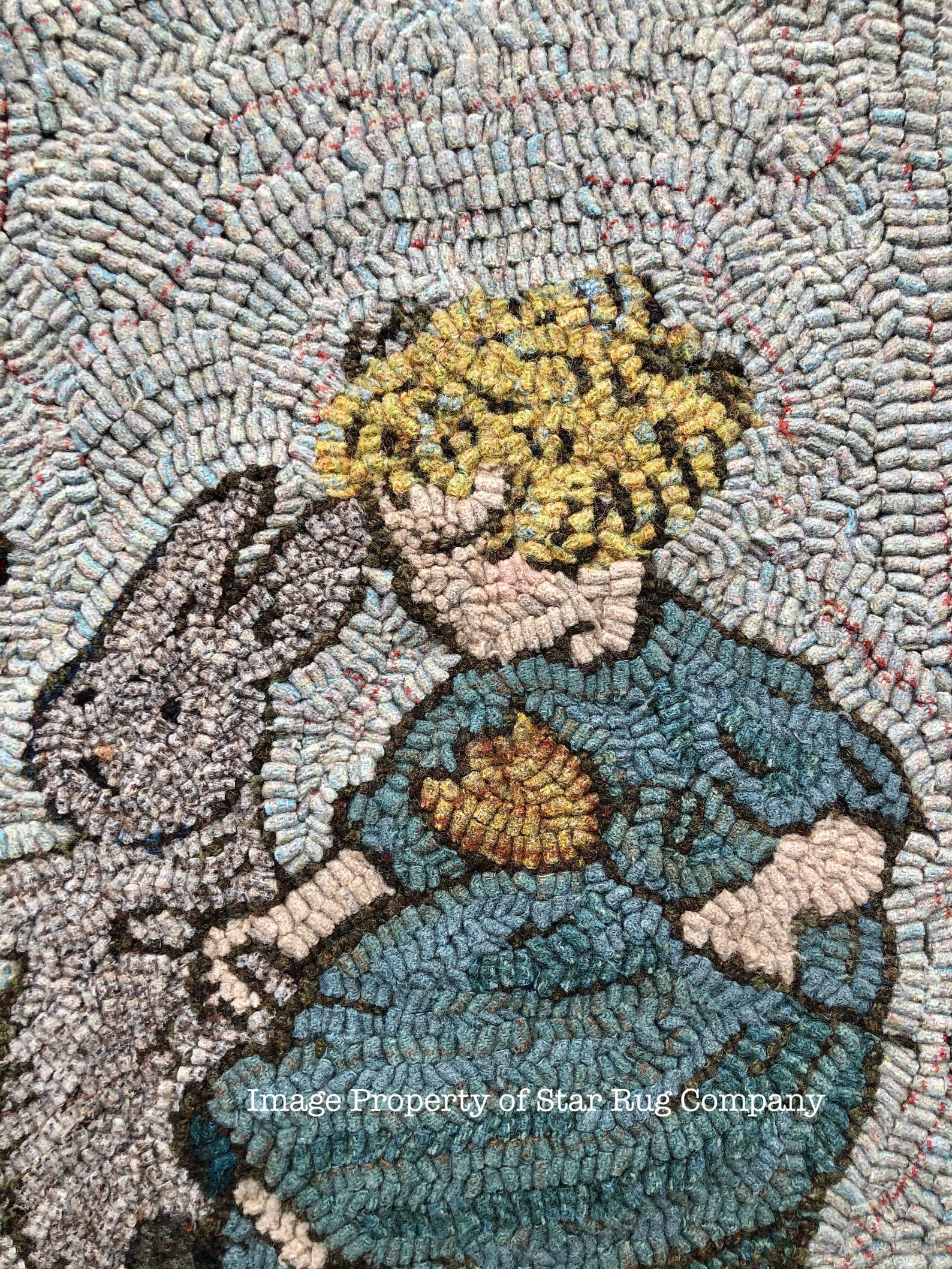 Star Rug Company ~ Bunny Hop Rug Hooking Pattern - Etsy