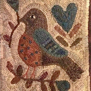 Sweet Spring - A Rhonda Thomas Original Primitive Rug Hooking Pattern ...