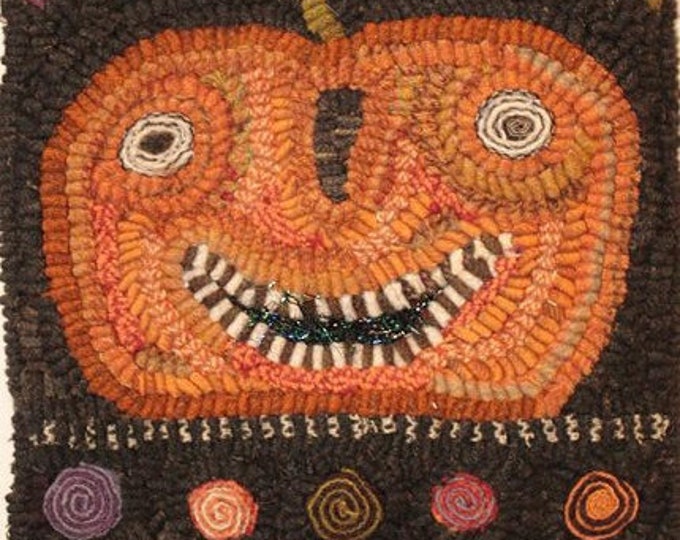 Star Rug Company ATHA Pumpkin Rug Hooking Pattern - Etsy