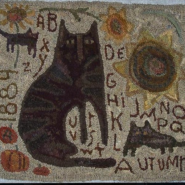 Star Rug Company Antique Sheep With Berries Rug Hooking Pattern - Etsy