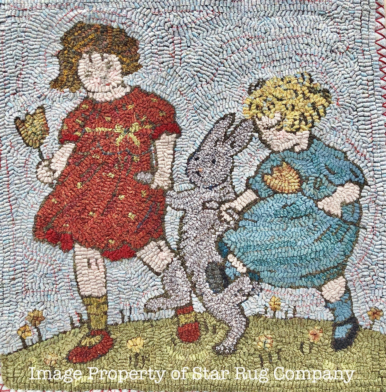 Star Rug Company ~ Bunny Hop Rug Hooking Pattern - Etsy