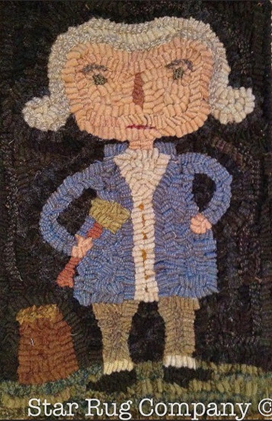 Star Rug Company ~ Never Tell a Lie Rug Hooking Pattern - Etsy