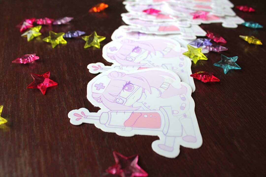 Menhera Vinyl Sticker - Etsy