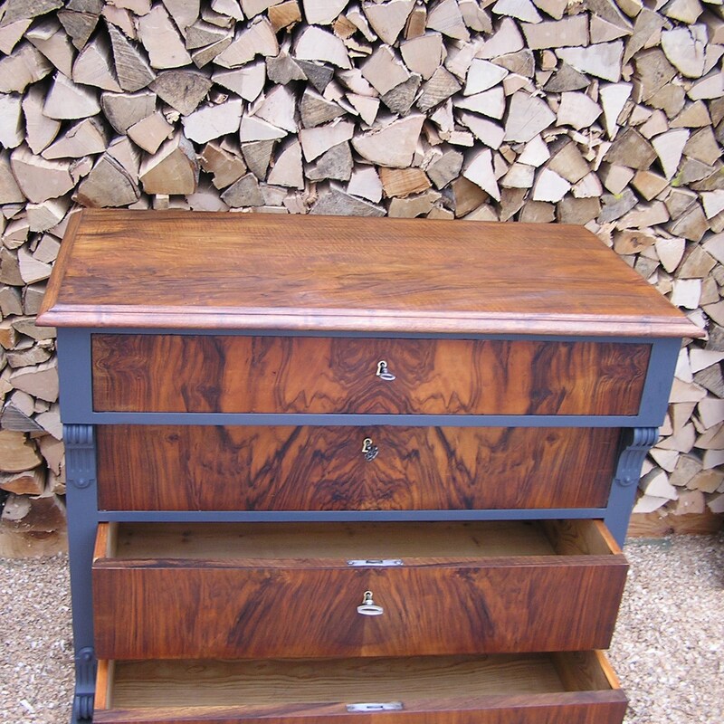 Vintage kleiderschrank nussbaum - Etsy.de