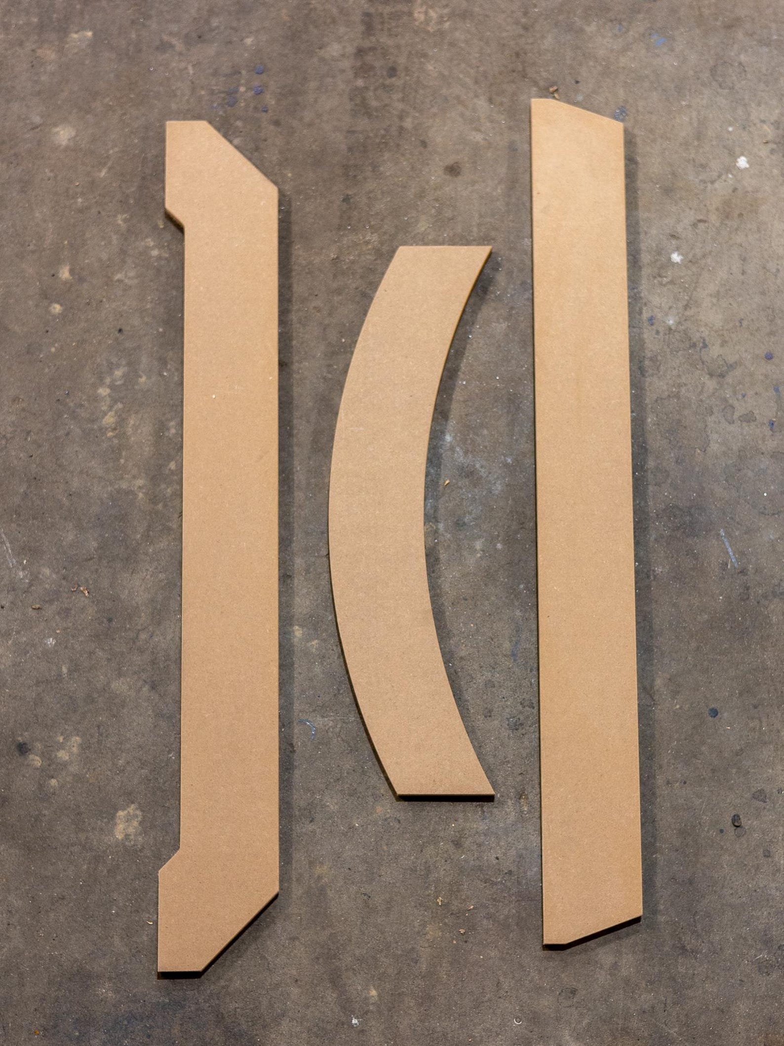 Curved Trestle Base Dining Table Templates - Etsy