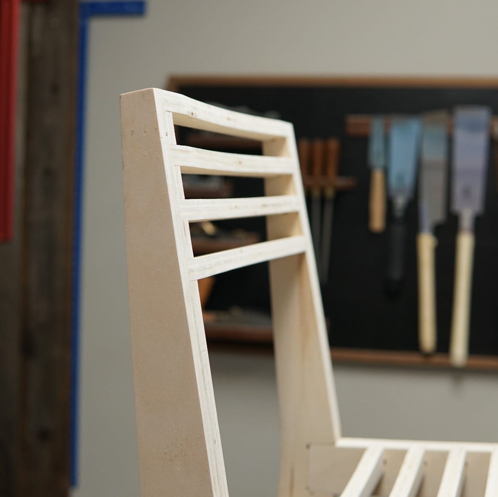 Modern CNC Chair Template File - the Eriksen - Assemble in Minutes! - Etsy