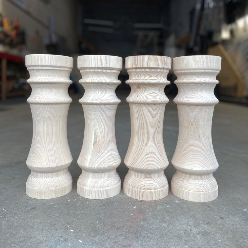 Turned Table Legs - Etsy