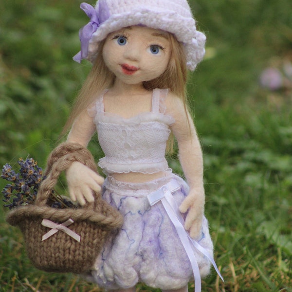 Needle Felted Doll - Etsy UK