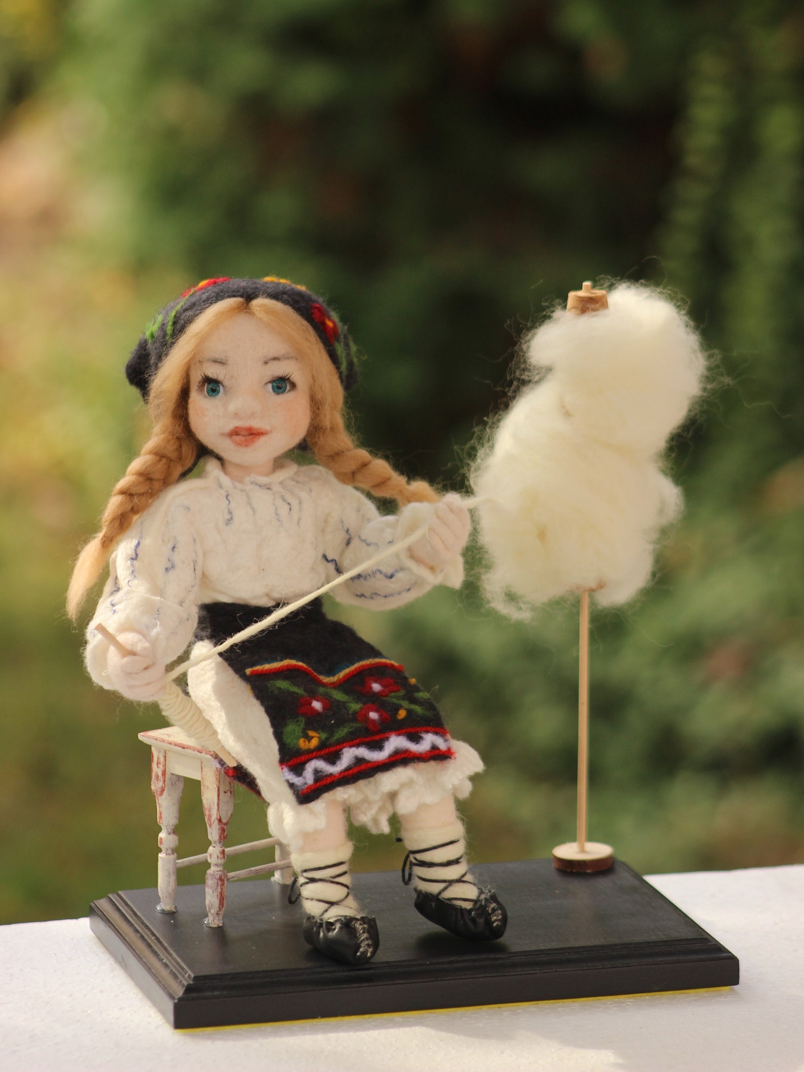 Ileana - Felted Doll - Felted Art Dolls - Felted Art - Needle Felted ...
