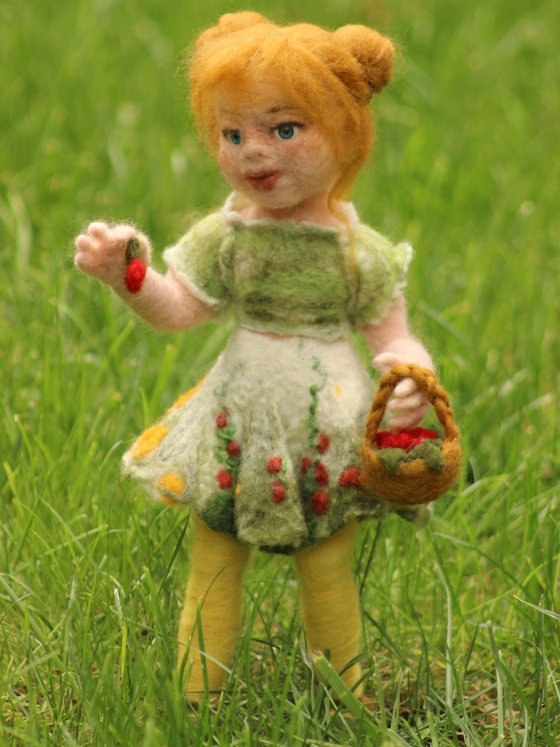 Sanziana Felted Doll Felted Art Dolls Felted Art | Etsy