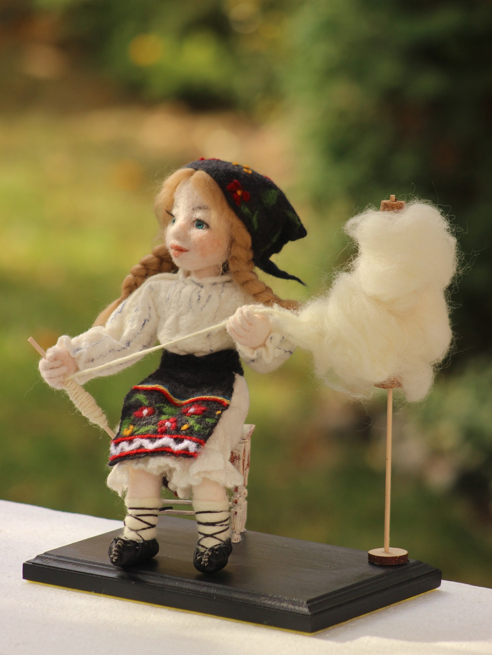 Ileana - Felted Doll - Felted Art Dolls - Felted Art - Needle Felted ...