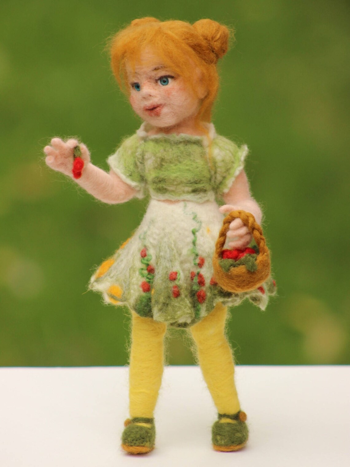 Sanziana Felted Doll Felted Art Dolls Felted Art - Etsy