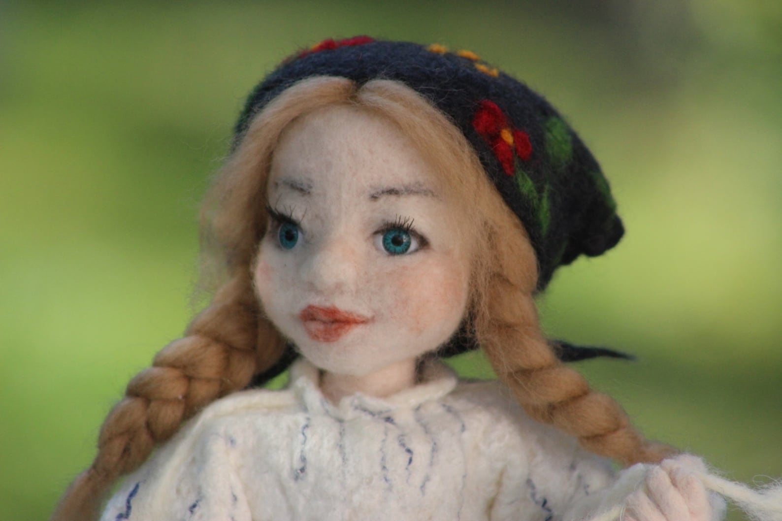 Ileana - Felted Doll - Felted Art Dolls - Felted Art - Needle Felted ...