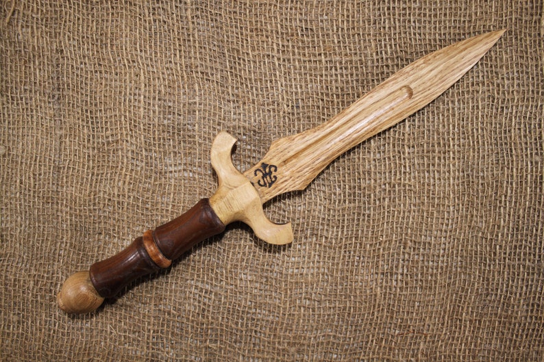 Ritual dagger. Wooden athame. Magic wooden dagger. Celtic | Etsy