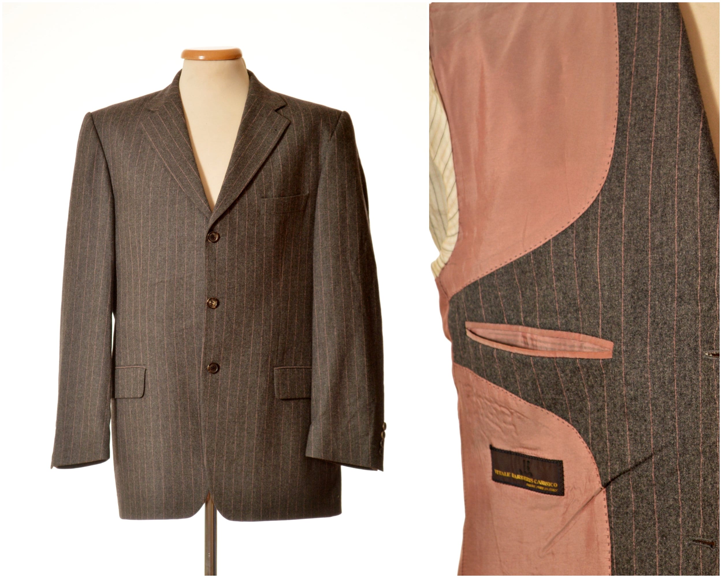 Vintage HUGO BOSS flynn/vegas Mens Wool Suit - Etsy