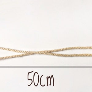 Natural Flax Rope Monkey-fist Curtain Tie-backs - Pair of Two - Etsy UK