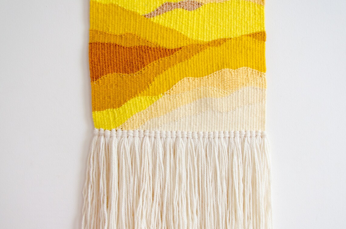 Sunwaves Handwoven Wall Art - Etsy