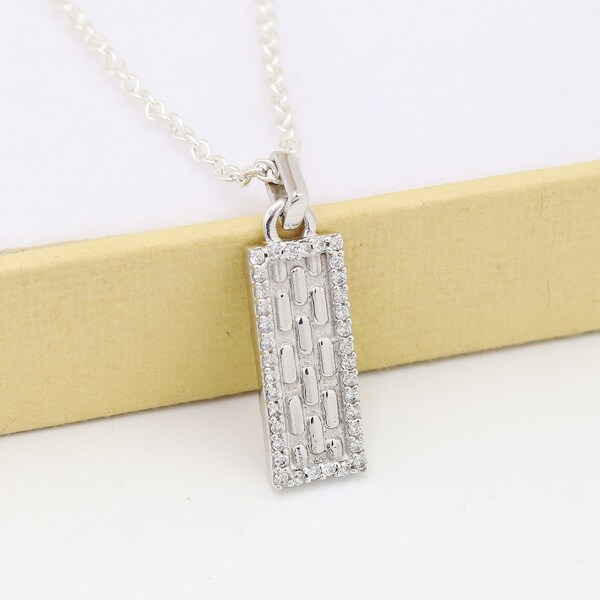 Rectangle Pendant - Etsy