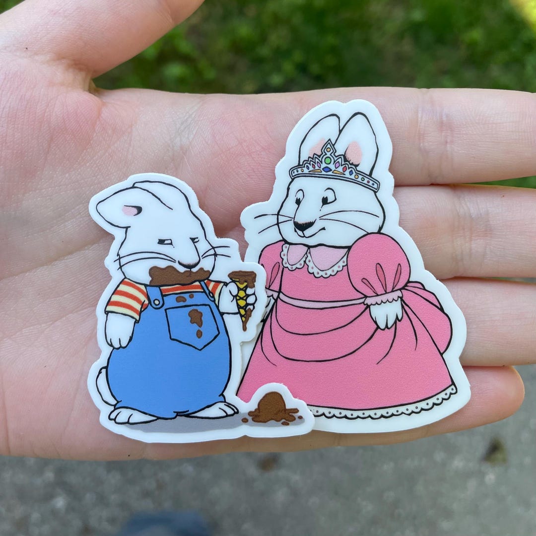 Max & Ruby Stickers / Laptop Stickers - Etsy