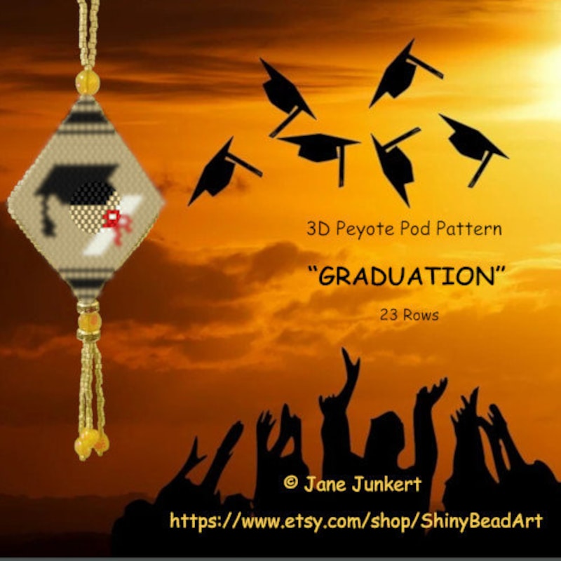 Beaded Graduation Cap Patterns - Etsy