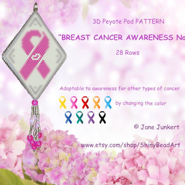 Cancer Ribbon Chart - Etsy