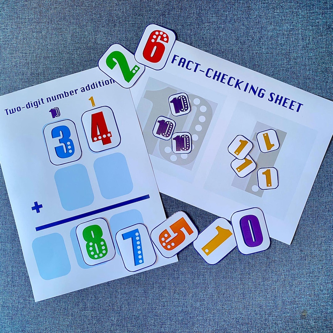 Educational Aid for Mastering 2-digit Addition & Subtraction - Perfect ...