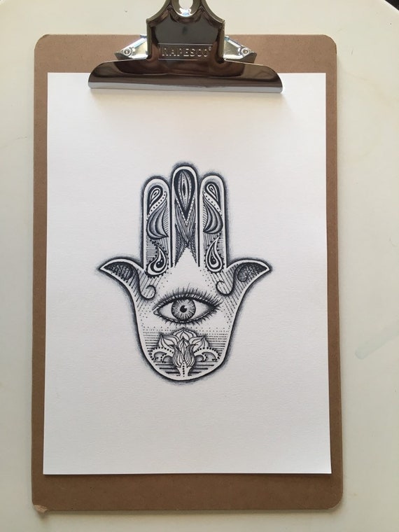 Third Eye Hand Symbol