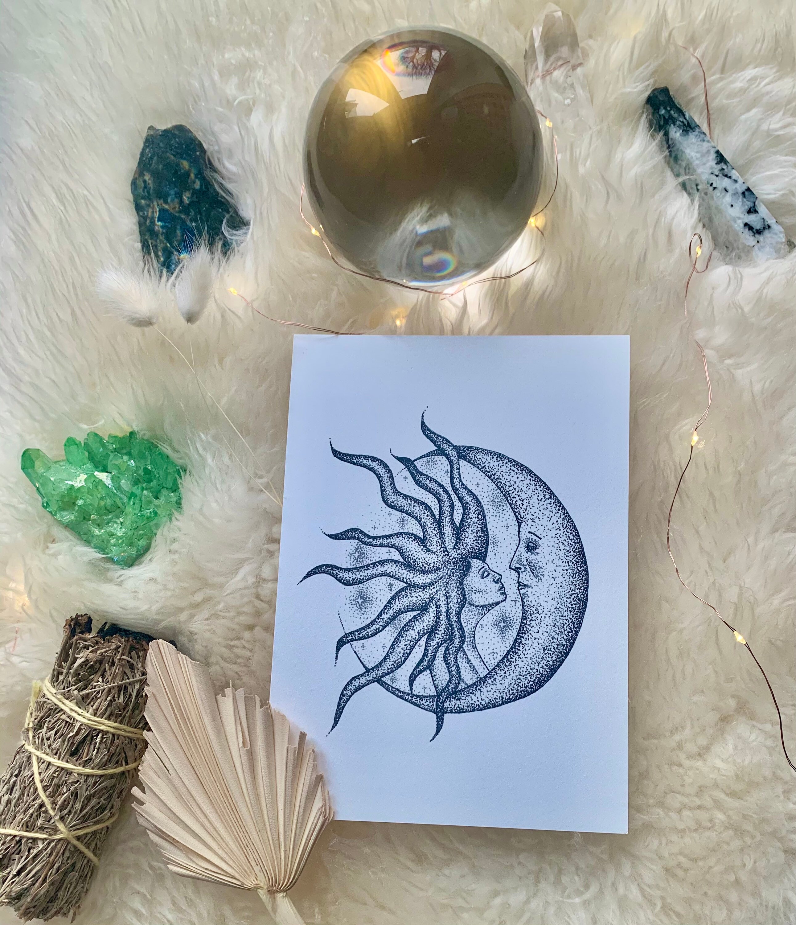 Black and White Kiss the Moon Illustration - Etsy