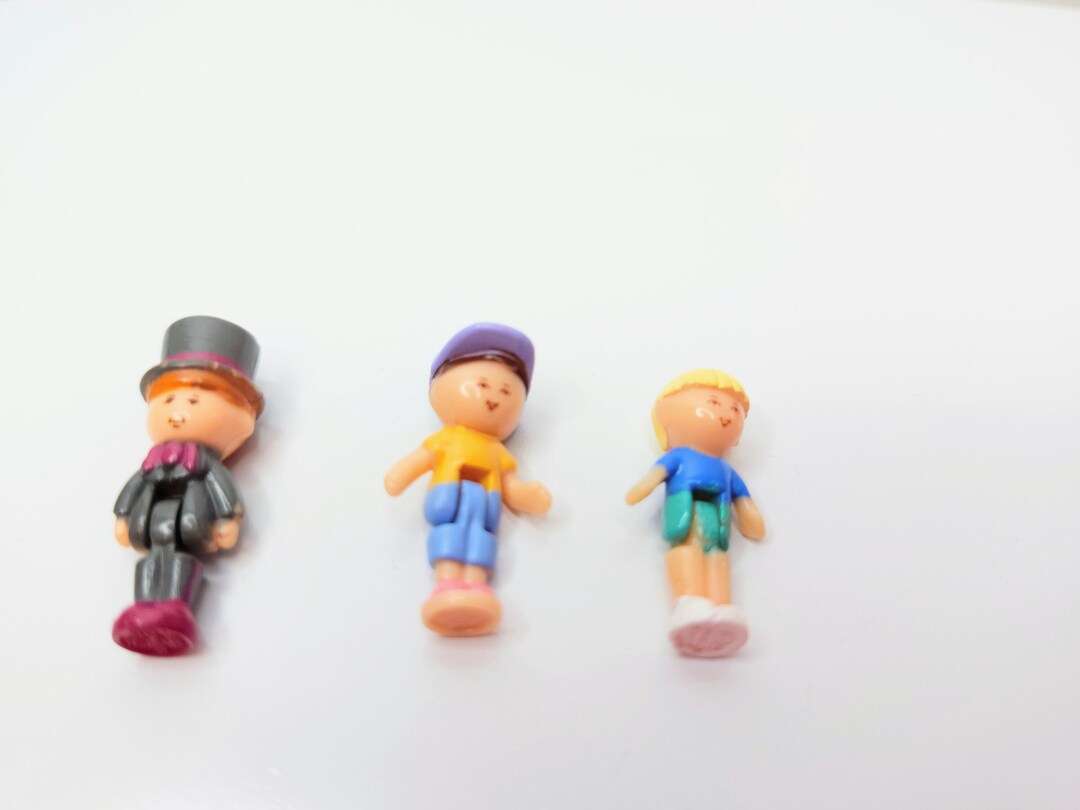 Vintage Polly Pocket Doll Replacement Lot by Bluebird Toys, 90s Playset ...