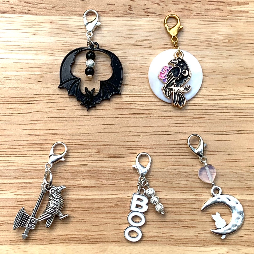 Halloween Progress Keepers Various Designs Zipper Pulls - Etsy UK