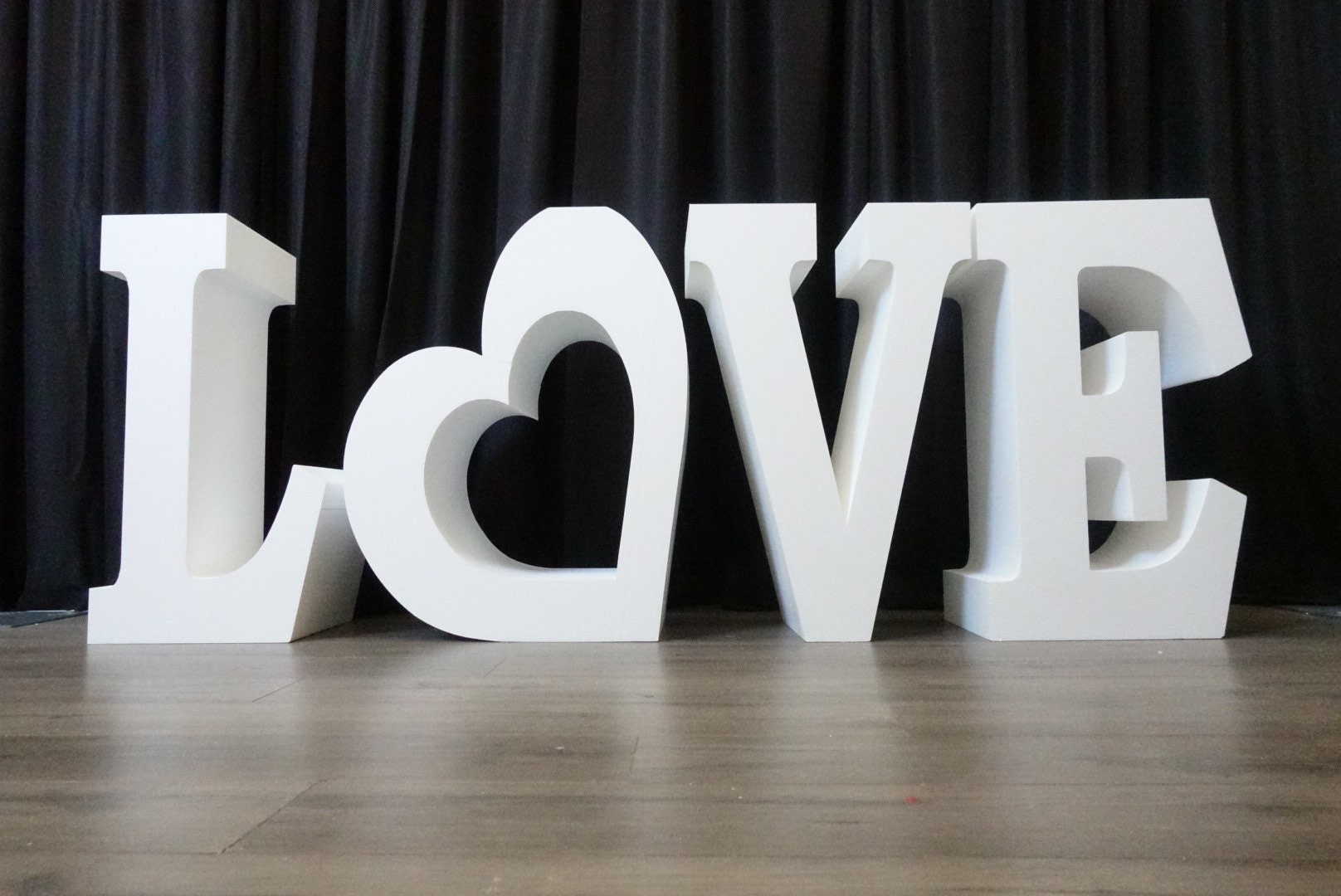 30 Tall Large LOVE Table Base Foam Letters - Etsy