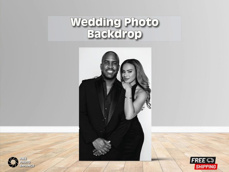 Custom Wedding Photo Board | Waterproof Coroplast Backdrop - Etsy