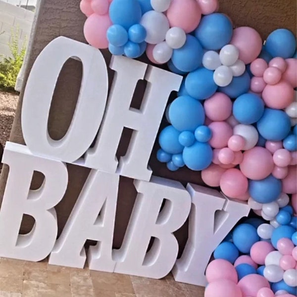 Oh Baby Letters - Etsy