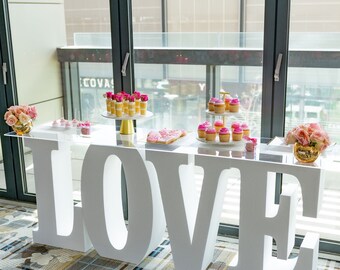 30 Tall Large PROM Table Base Foam Letters 8 Deep - Etsy