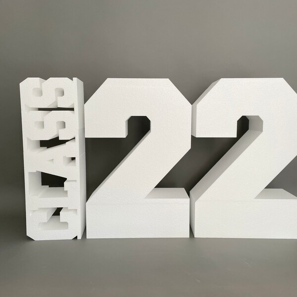 Foam Letters and Numbers - Etsy