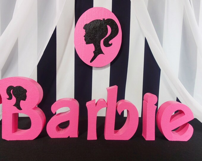 Barbie Letter Set - Etsy