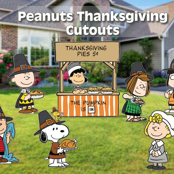 Snoopy Thanksgiving Decorations - Etsy